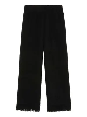 Alanui Wide-leg Trousers - Black