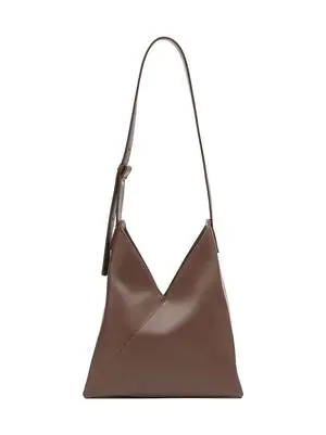 MAISON MARGIELA Leather Shoulder Bag - Brown