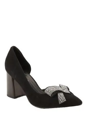 SPRING STEP SHOES Keala D'orsay Pumps - Black Suede