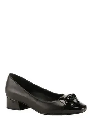 SPRING STEP SHOES Angelinite Cap Toe Pumps - Black