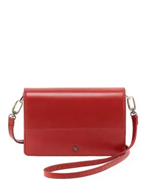 Hobo HOBO Jill Leather Phone Crossbody Bag Brick