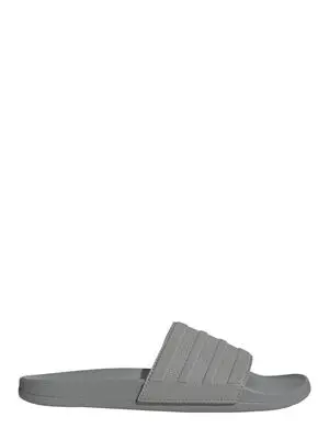 Adidas Adilette Comfort Slides Charcoal Solid Grey/charcoal Solid Grey/charcoal Solid Grey