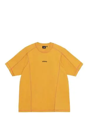 StÜssy Wave Cotton Crew - Mustard