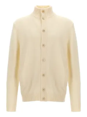ZANONE Chioto' Wool Cardigan - White