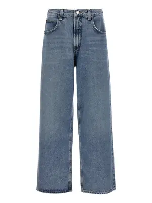 AGOLDE Fusion Wide Leg Jeans - Blue