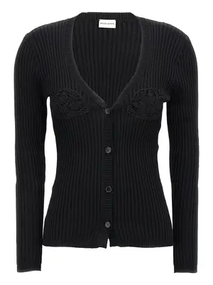 MAGDA BUTRYM Magda Butrym '08' Ribbed Cardigan