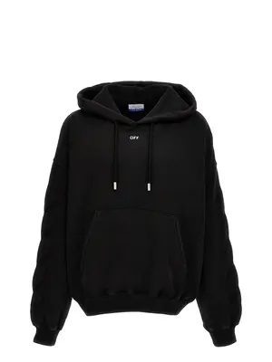 Off White Off-white 'matthew' Hoodie - Gray