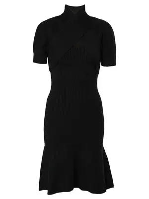 PATOU Wool And Cashmere Dress - Black