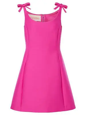 Valentino Garavani Crepe Couture Mini Dress - Pink