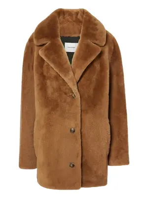 YVES SALOMON Yves Salomon 75CM Shearling Jacket
