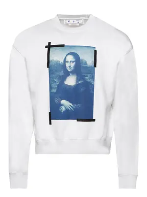 Off-White Monalisa Crewneck - White