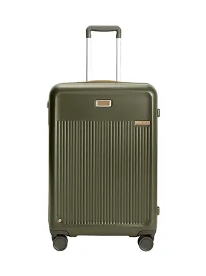 Briggs & Riley Sympatico Medium Expandable Suitcase - Olive
