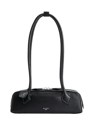 Alaïa Le Teckel Small Leather Bag - Noir