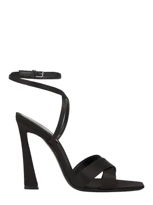 Saint Laurent Lydia Sandal - Nero