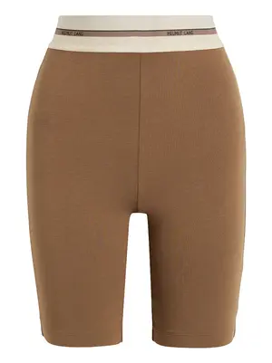 Helmut Lang Helmut Lang Stretch Jersey Shorts Brown