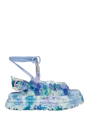 UGG Collina Strada Goldenglow Sandal - Blue Floral