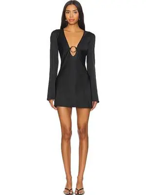STONE COLD FOX Stone Cold Fox X REVOLVE Bobby Mini Dress Black