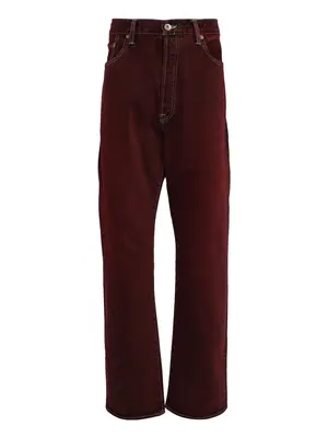 DOUBLET Straight-leg Jeans - Red