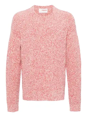 Fiorucci Mélange Jumper - Red