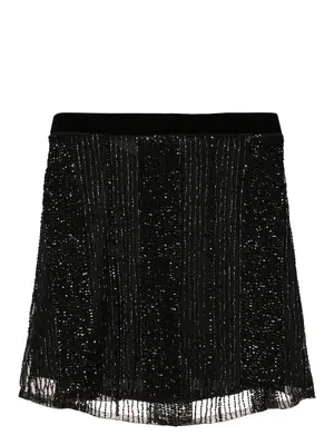 LETHICIA BRONSTEIN Lethicia Bronstein Sequin-Embellished Miniskirt