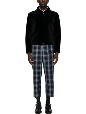 Thom Browne Faux-fur Jacket - Blue