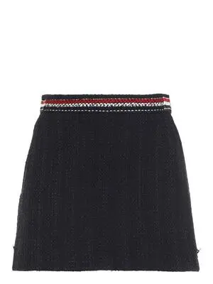 THOM BROWNE Thigh Length Side Tab Skirt