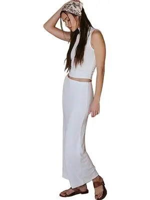 Free People Free People Matching Set Coconut Milk