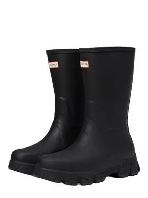 Hunter Micah Mid Calf Rain Boots - Black