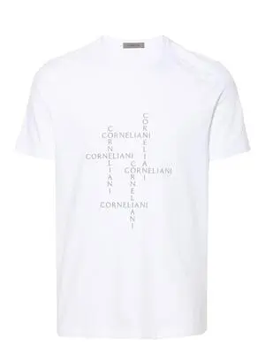CORNELIANI Crew-neck Stretch-jersey T-shirt
