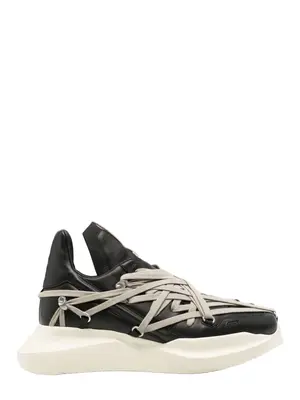 Rick Owens Megalace Geth Runner Sneakers - Black
