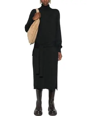 LEMAIRE LEMAIRE Trompe L'oeil Midi Dress