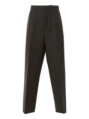 ZEGNA Zegna Wool Tapered Pants
