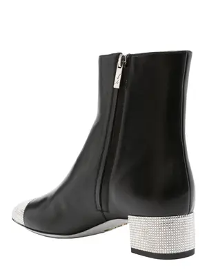 Rene Caovilla 40mm Bonnie Ankle Boots - Black