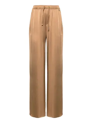 Herno Crepe Trousers - Brown