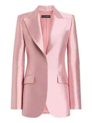 Dolce & Gabbana Structured Jacket - Pink