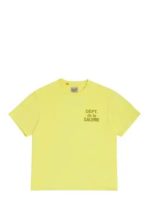 GALLERY DEPT. French Tee Shirt Flo Yellow