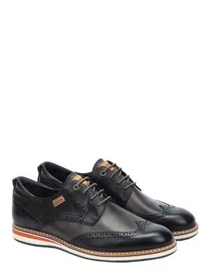 Pikolinos Avila Wingtip Derby - Black
