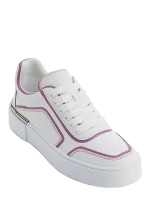 Dkny DKNY Baylor Platform Sneakers White/pink