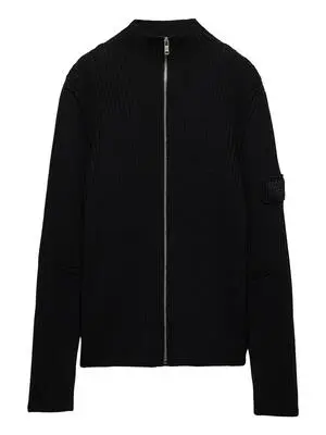 Prada Wool Cardigan - Black