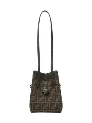 Fendi Origami Mini Bag - Brown