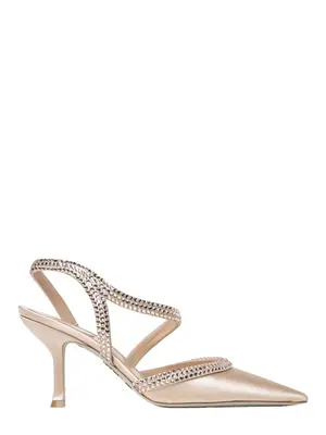 Rene Caovilla High Heel Shoes - Blush Pink