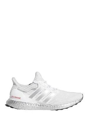 Adidas Ultra Boost 4.0 Dna Sneakers - Cloud White/silver Metallic/solar Red