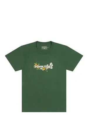 DENIM TEARS Logo Tee Shirt - Green