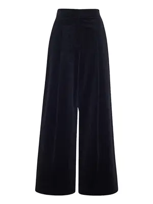 Cara Cara Cailyn Wide Leg Pleated Pant - Black