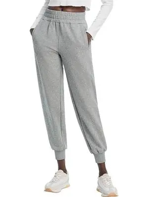 Generation Love Ruel Crystal Embellished Sweatpants Heather Grey