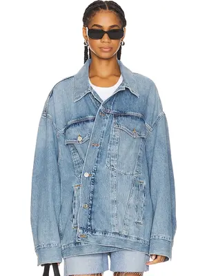 AGOLDE Reworked Wayne Denim Jacket - Clarity