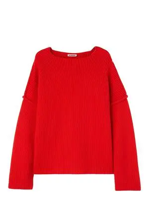 JIL SANDER Jil Sander Raised-Seam Sweater