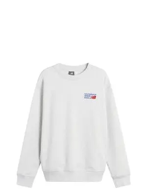 NEW BALANCE Athletics Relaxed Premium Crewneck - Athletic Heather