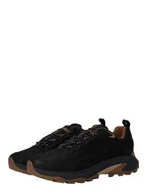 Merrell Merrell Moab Speed 2 Leather Waterproof Athletic Shoes Black