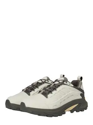 Merrell Merrell Moab Speed 2 Leather Waterproof Athletic Shoes Gray